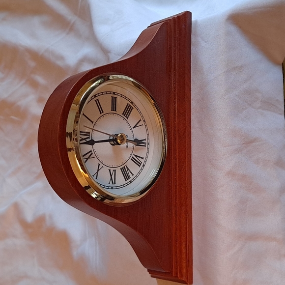 Fiji | Office | Wooden Desk Clock New | Poshmark